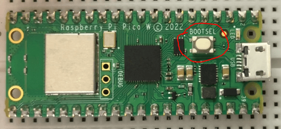 RPi Pico W - Control LED, Monitor Temperature via WebServer RPi Pico W - Control LED, Monitor Temperature via WebServer