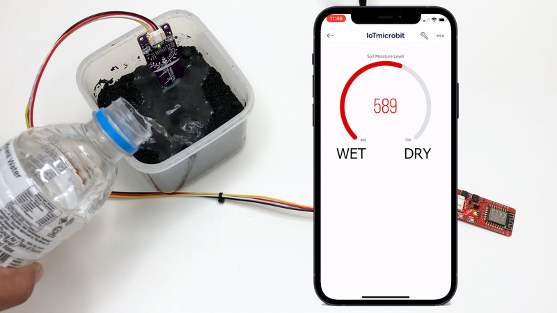 Monitoring Soil Moisture Using Blynk and micro:bit