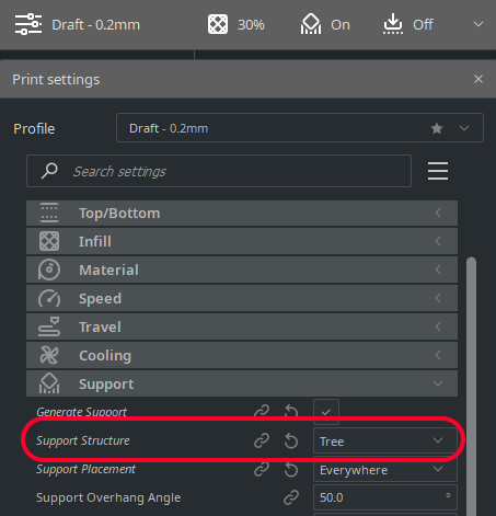 All You Need to Know About Cura Tree Support