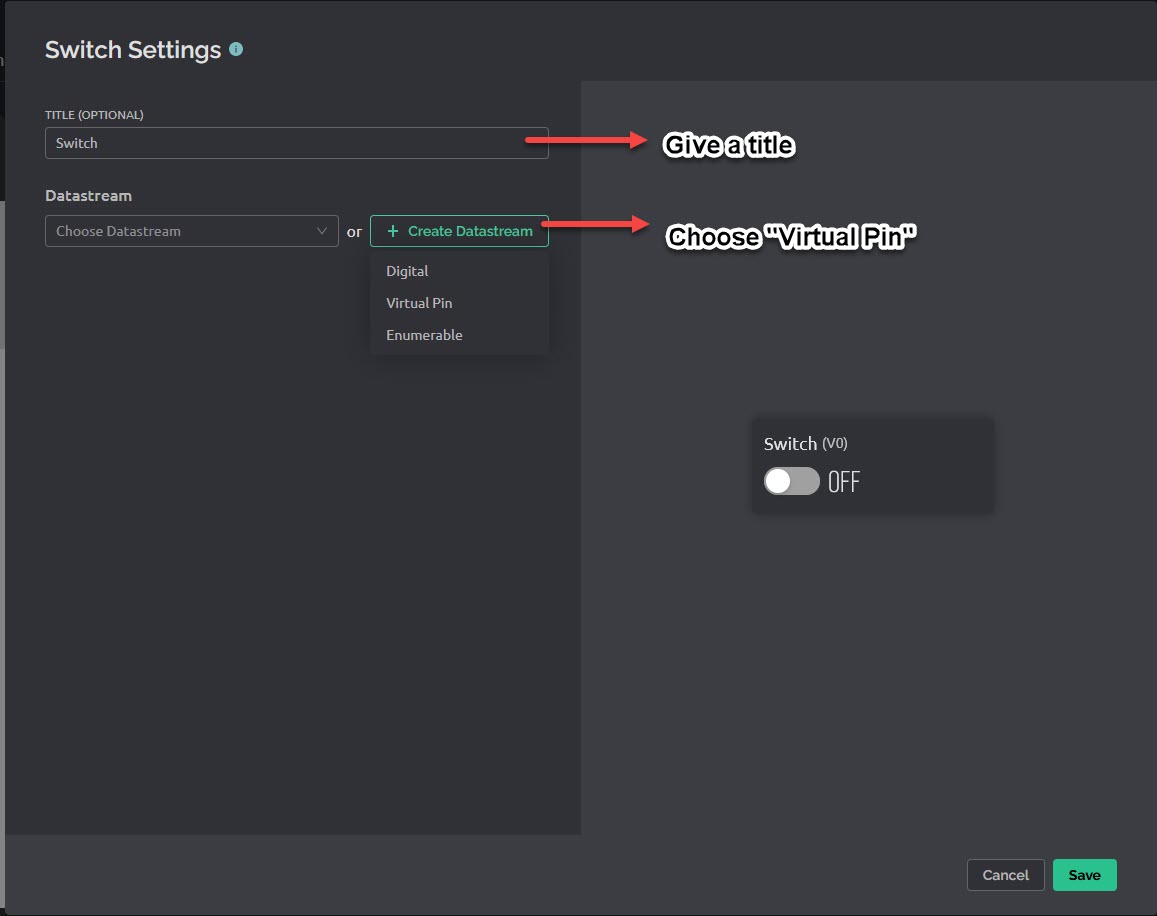 How To Control LED with Blynk Using Maker Feather AIOT S3