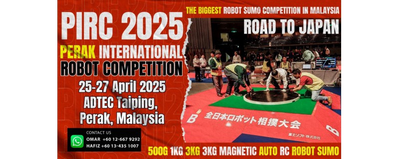 PIRC 2025 - Perak International Robot Competition