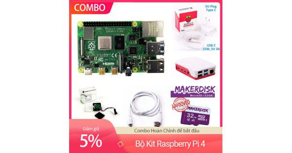 Bộ Kit Raspberry Pi 4 Model B