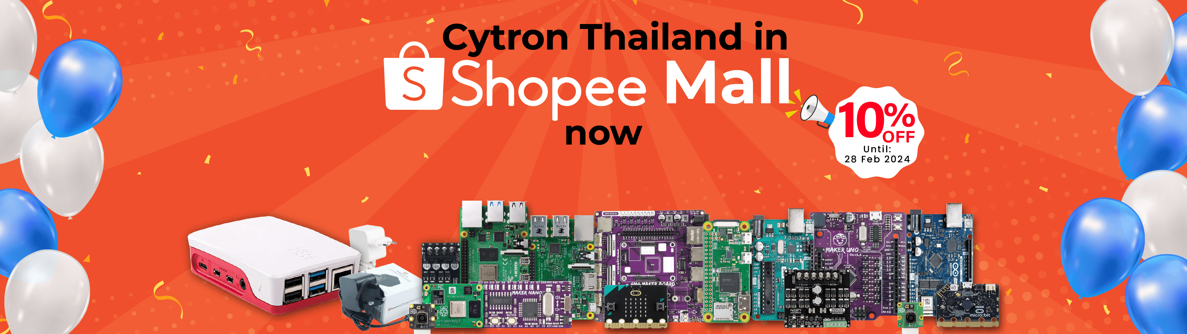 Cytron Technologies Thailand - ตลาดออนไลน์ที่ใหญ่ที่สุดของดิจิตอล Maker @ไทยแลนด์