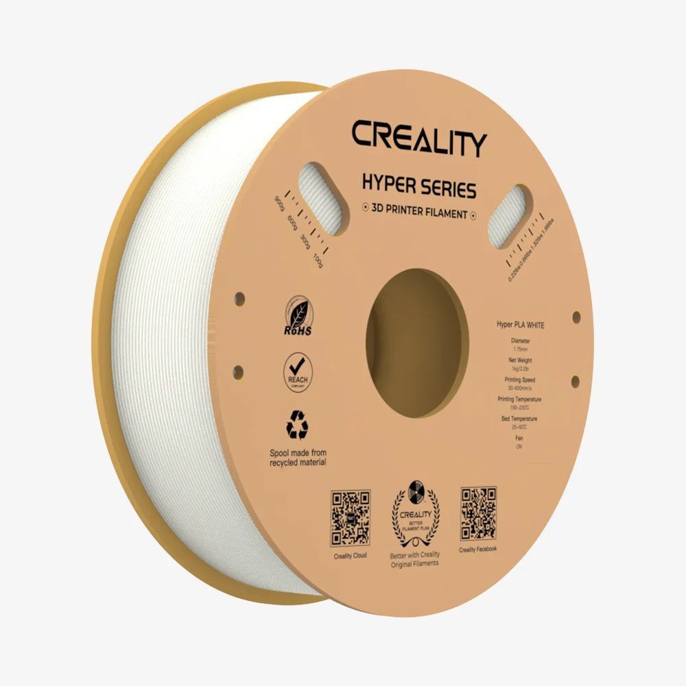 Creality Hyper 1.75mm PLA 3D Printing Filament 1kg/Spool