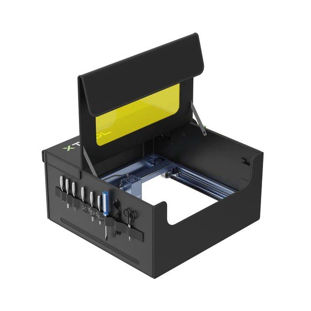 xTool Enclosure: Foldable and Smoke-proof cover for D1 Pro