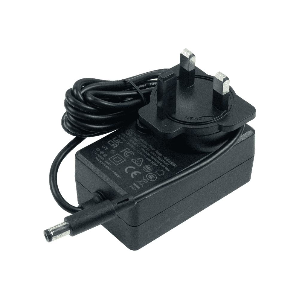 Industrial Grade 12V 2A Power Adapter (5.5 x 2.1) DC Jack - UK Plug