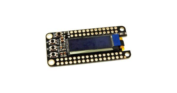 Adafruit FeatherWing 128x32 OLED Board