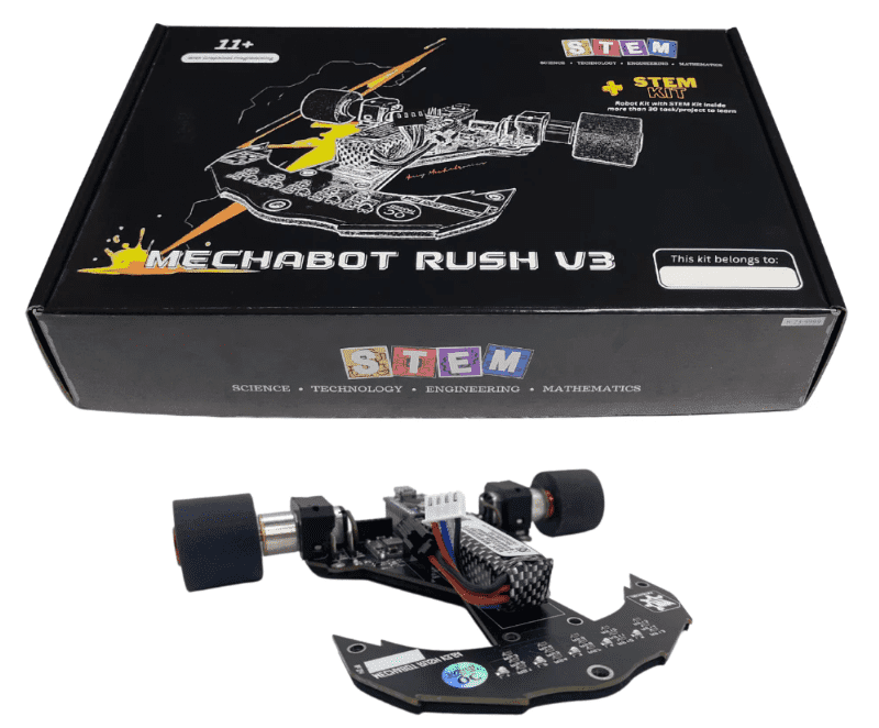 Mechabot Rush V3 Line Tracer Robot for STEM Education