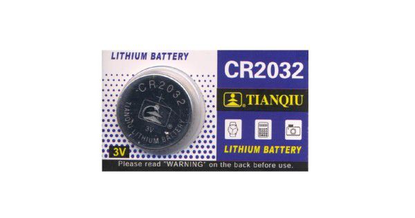 TianQiu CR2032 3V Button Cell Battery