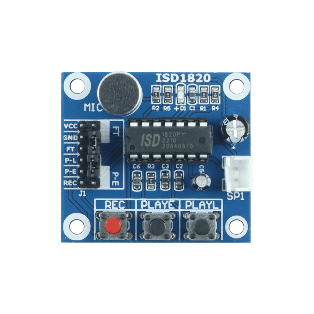 ISD1820 Recording Module with Mic and Speaker