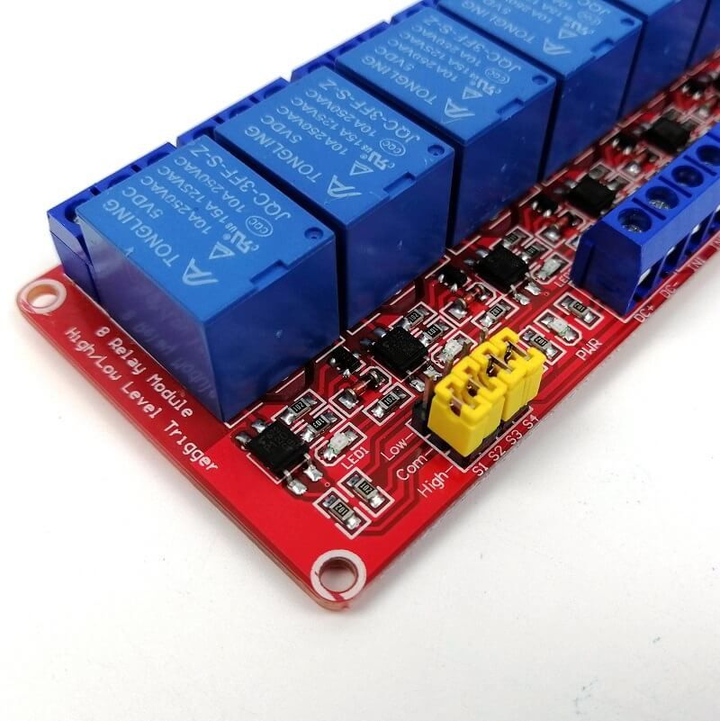 8 CH Active H/L 5V Relay Module