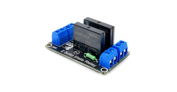 2 Channels Solid State Relay Module(Low Trigger)