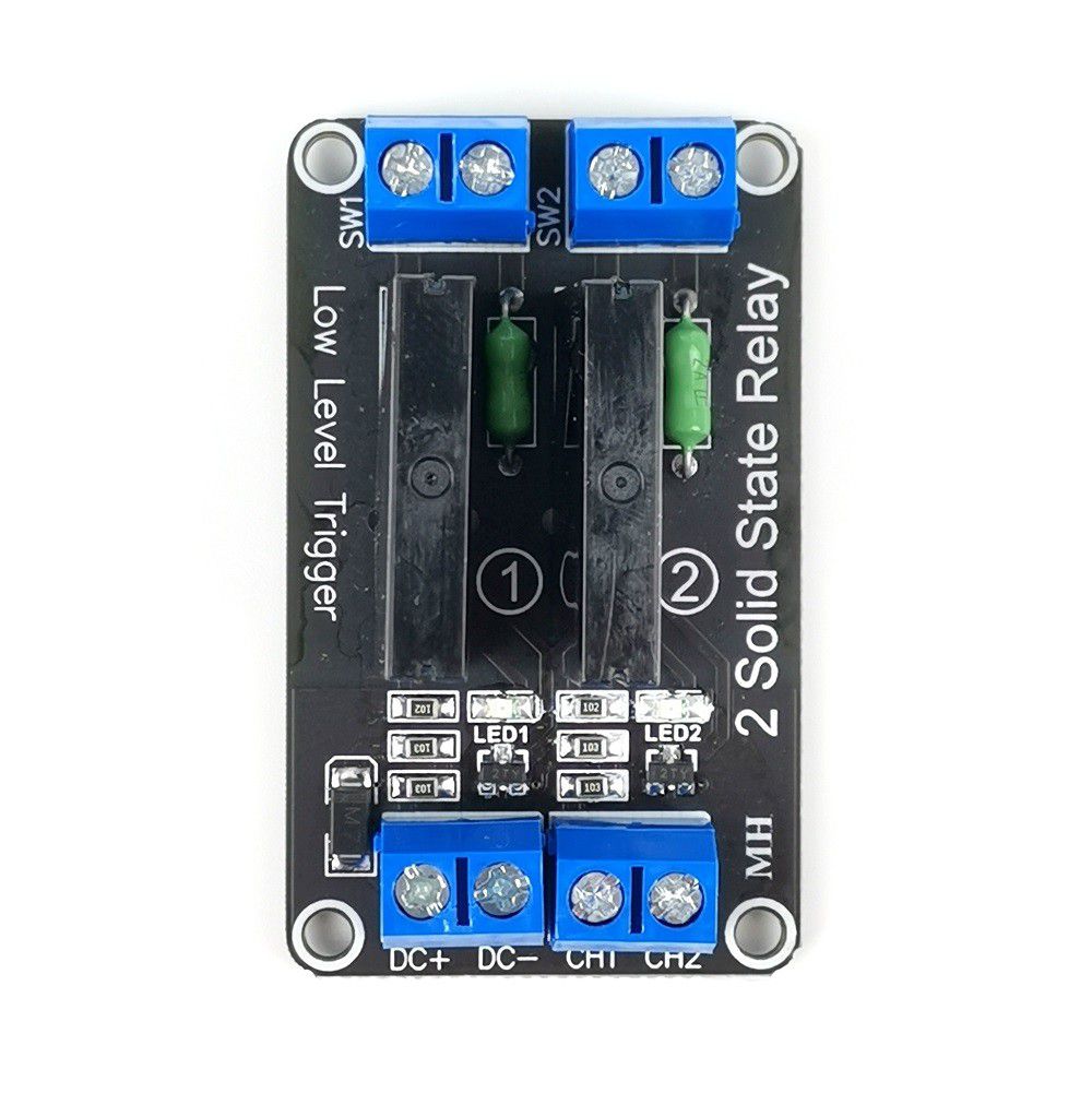 2 Channels Solid State Relay Module(Low Trigger)