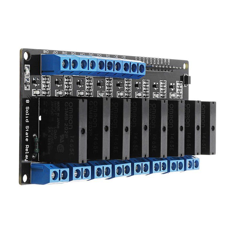 8 Channels Solid State Relay Module(Low Trigger)