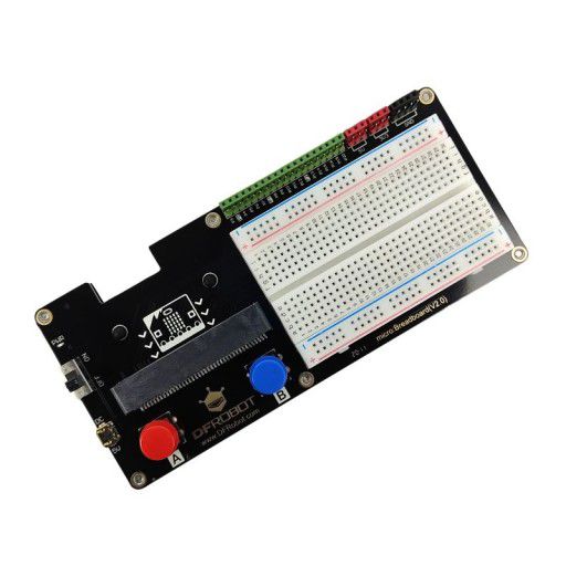 micro:breadboard - micro:bit Breakout with Breadboard