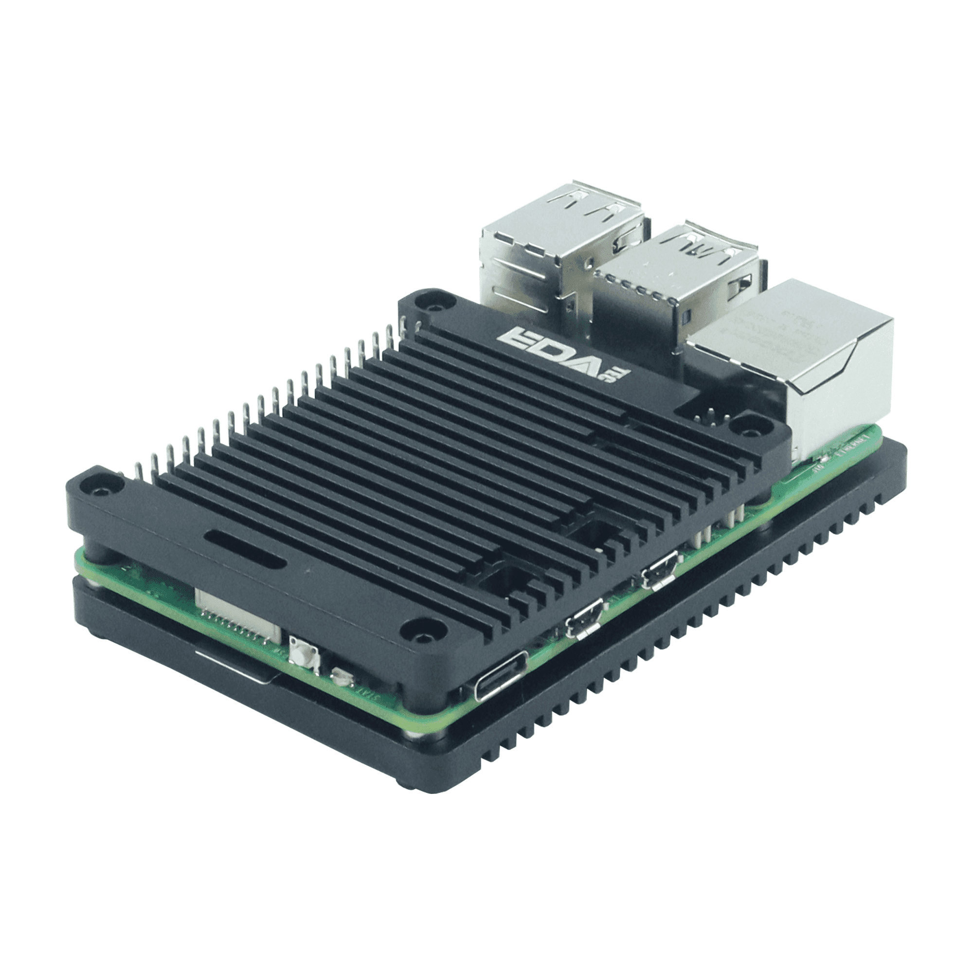 Full Aluminum Passive Cooling Case For Raspberry Pi 5