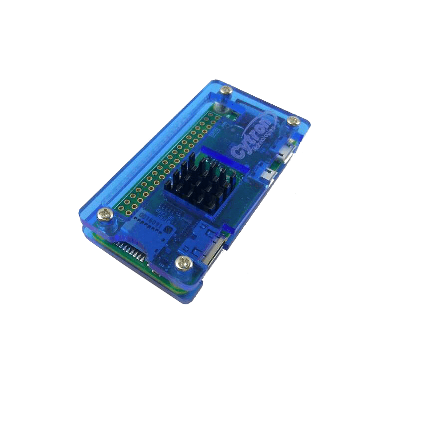 Acrylic Case For Rpi Zero Zero W Blue