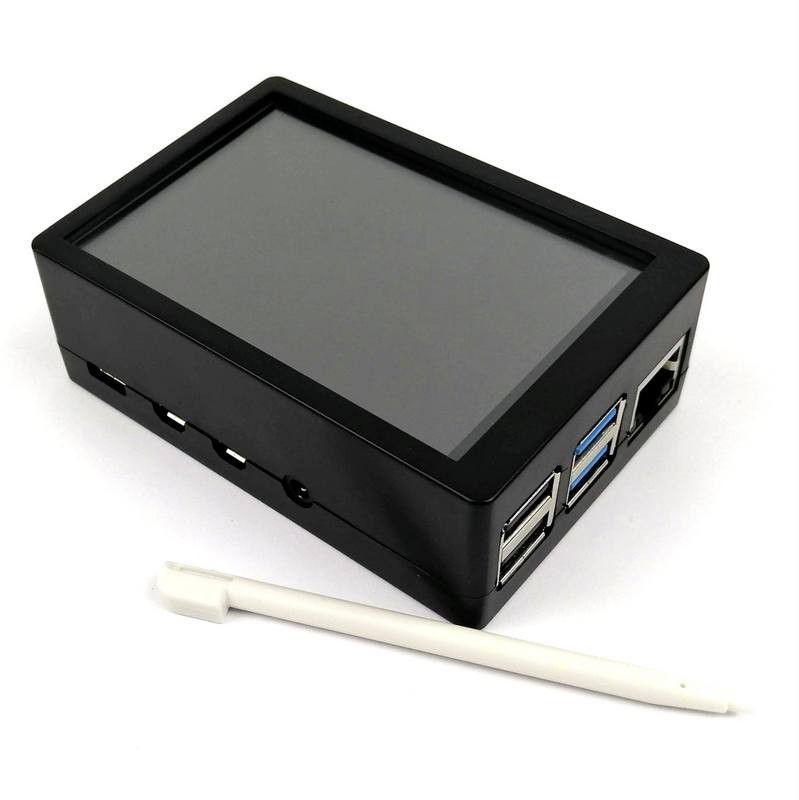 Raspberry Pi 4B 3.5-Inch Touch Screen Case