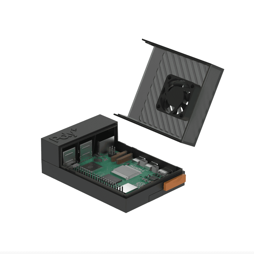 Argon Poly+5 Case with PWM Fan for Raspberry Pi 5