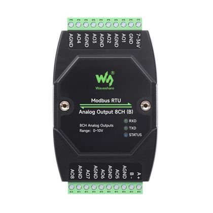 Industrial 8-Ch Analog Output Module