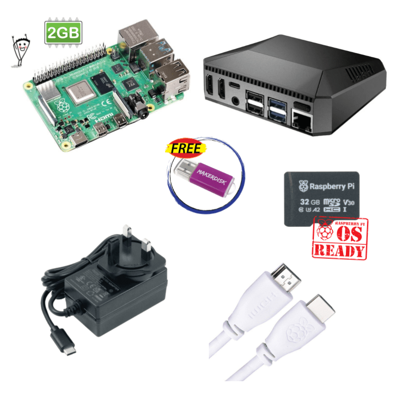 Raspberry Pi 4 Model B - 2GB