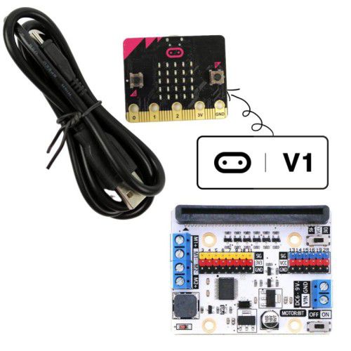 Motor:bit Expansion Board with micro:bit V1.5 Junior