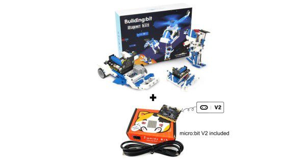 Building:bit Programmable Building Block Kit with micro:bit