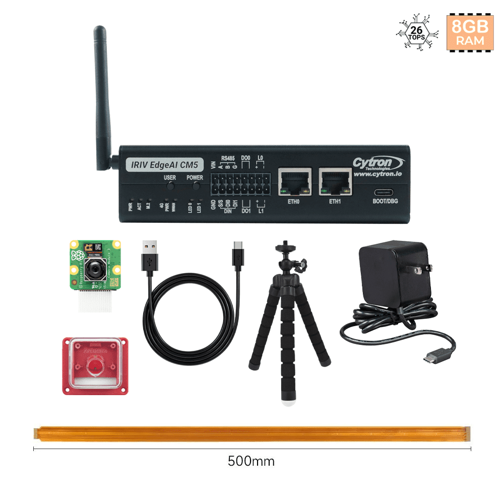 IRIV EdgeAI CM5 - IR4.0 Industrial AI Controller