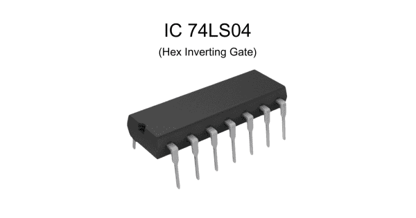IC 74LS04 (Hex Inverting Gate) - 3pcs