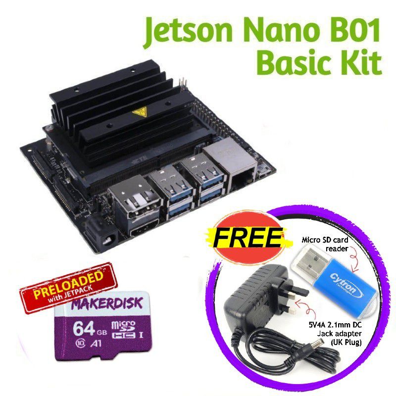 Official NVidia Jetson Nano B01 Kits
