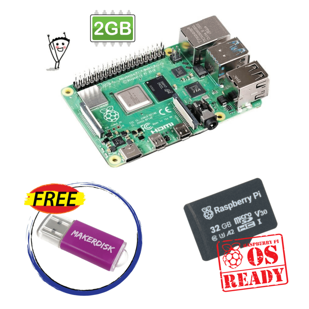 Raspberry Pi 4 Model B - 4GB