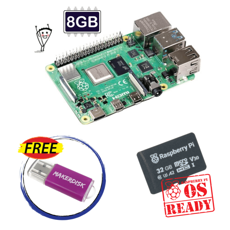 Raspberry Pi 4 Model B - 8GB