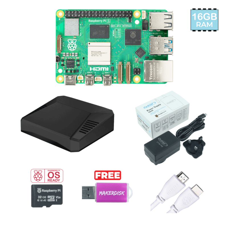 Raspberry Pi 5 Single Board Computer