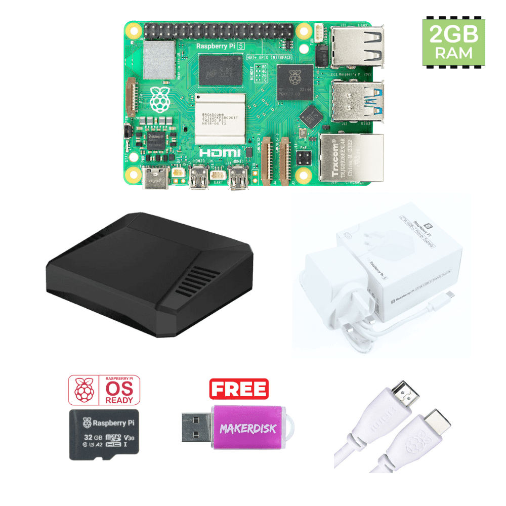 Raspberry Pi 5 Single Board Computer