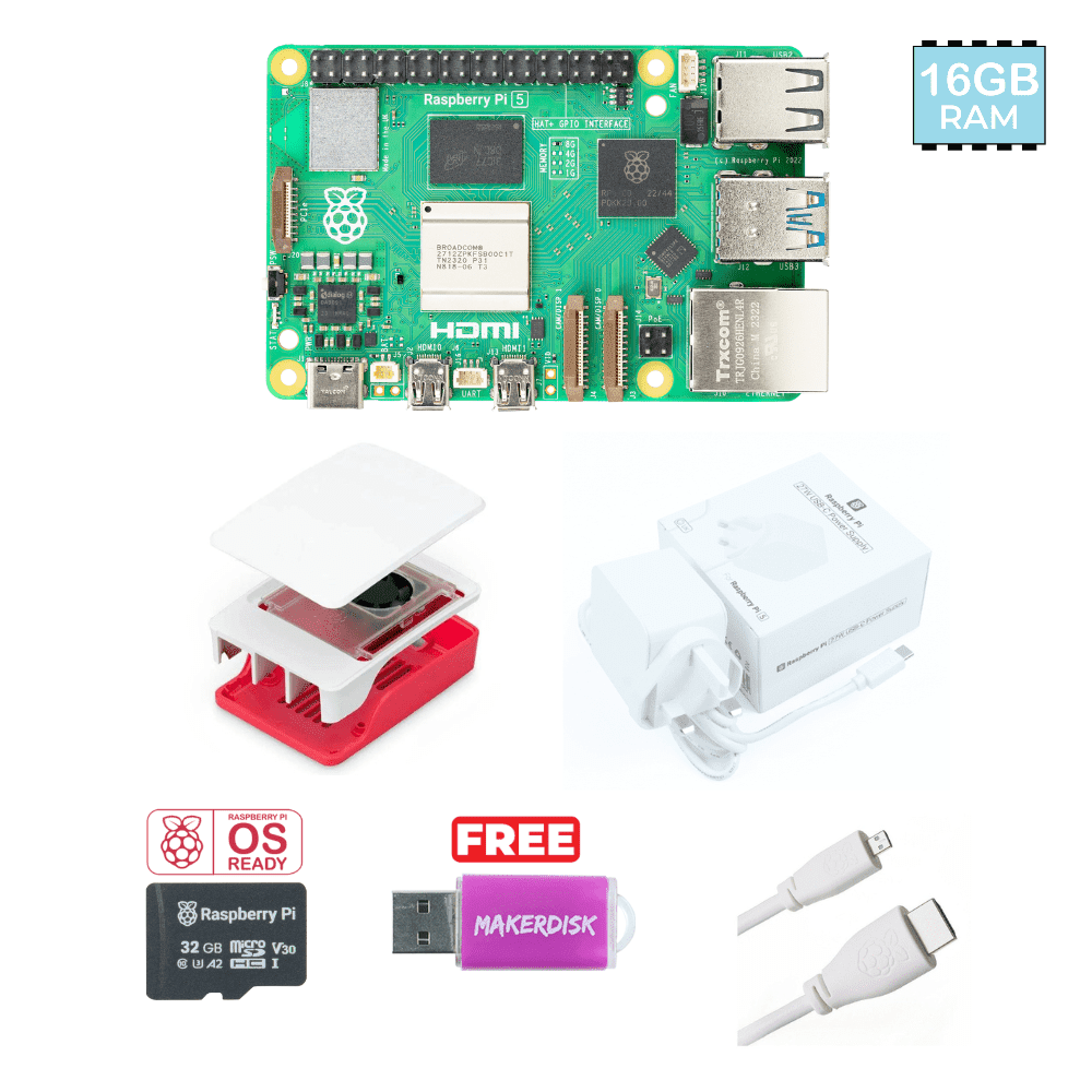 Raspberry Pi 5 Single Board Computer