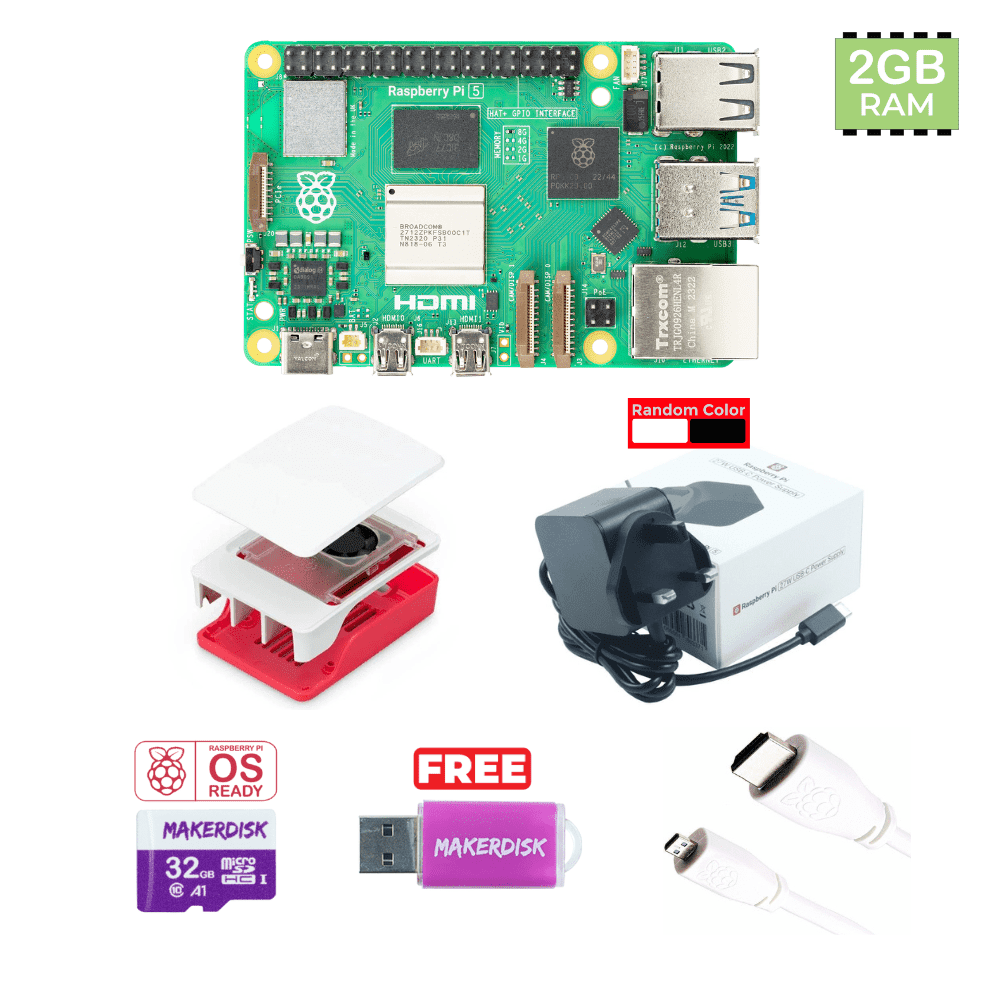 Raspberry Pi 5 Single Board Computer