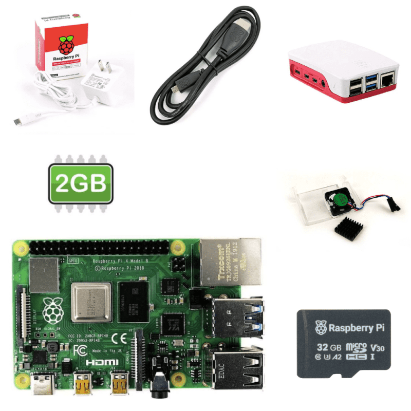 Raspberry Pi 4 Model B - 2GB