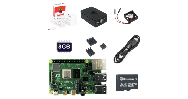 Raspberry Pi 4 (8GB) Starter Kit