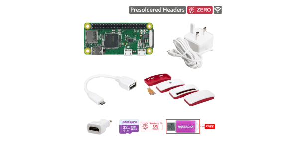 Raspberry Pi Zero WH Complete Kit