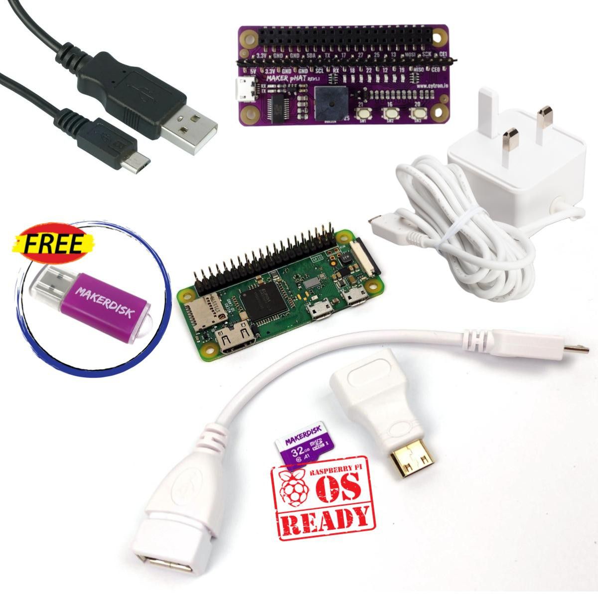 Raspberry Pi Zero WH and Bundles