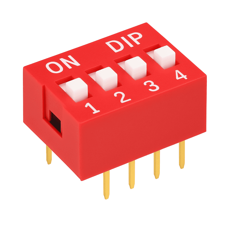 DIP Switch 4Way (4pcs)