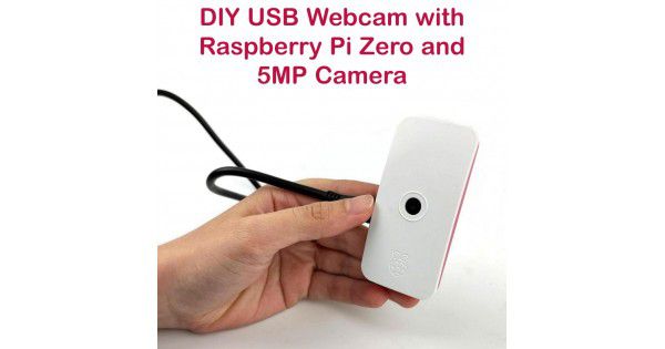 DIY USB Webcam with RPi Zero and 5MP Camera kit