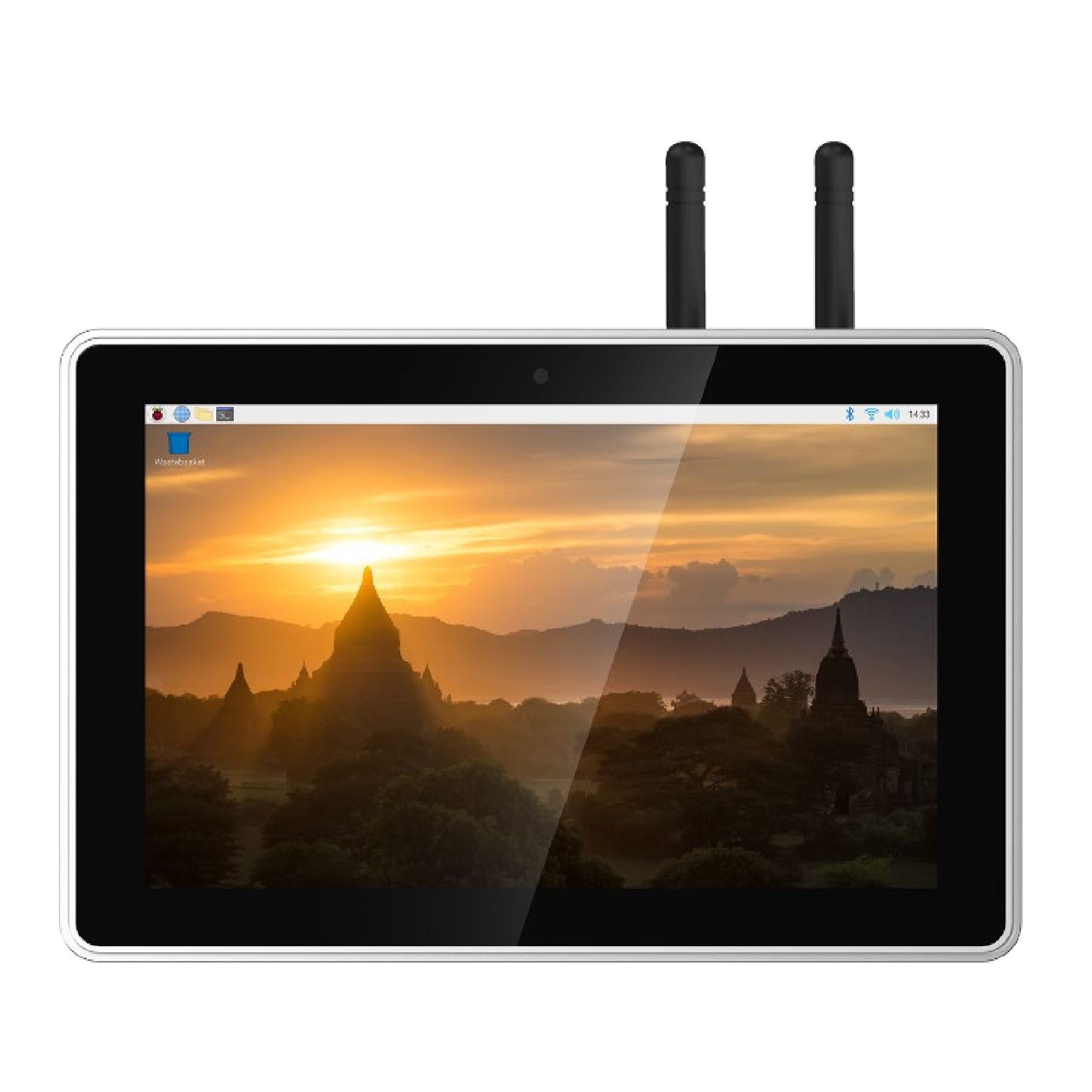 Industrial Computer with 10 Inch TFT Touch Screen Display with CM4