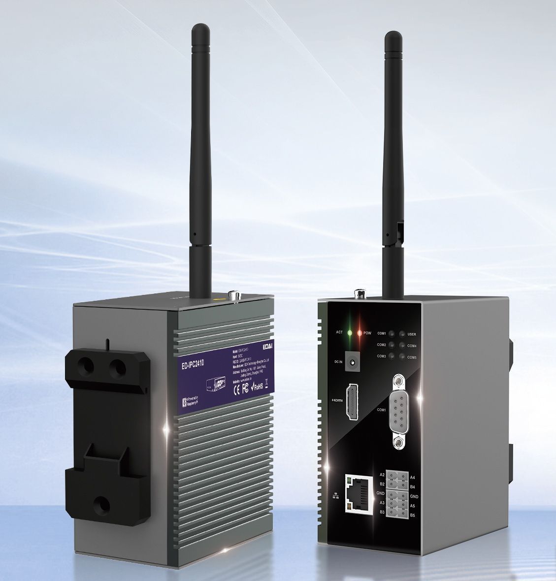 CM4 Industrial Computer with Display Interface