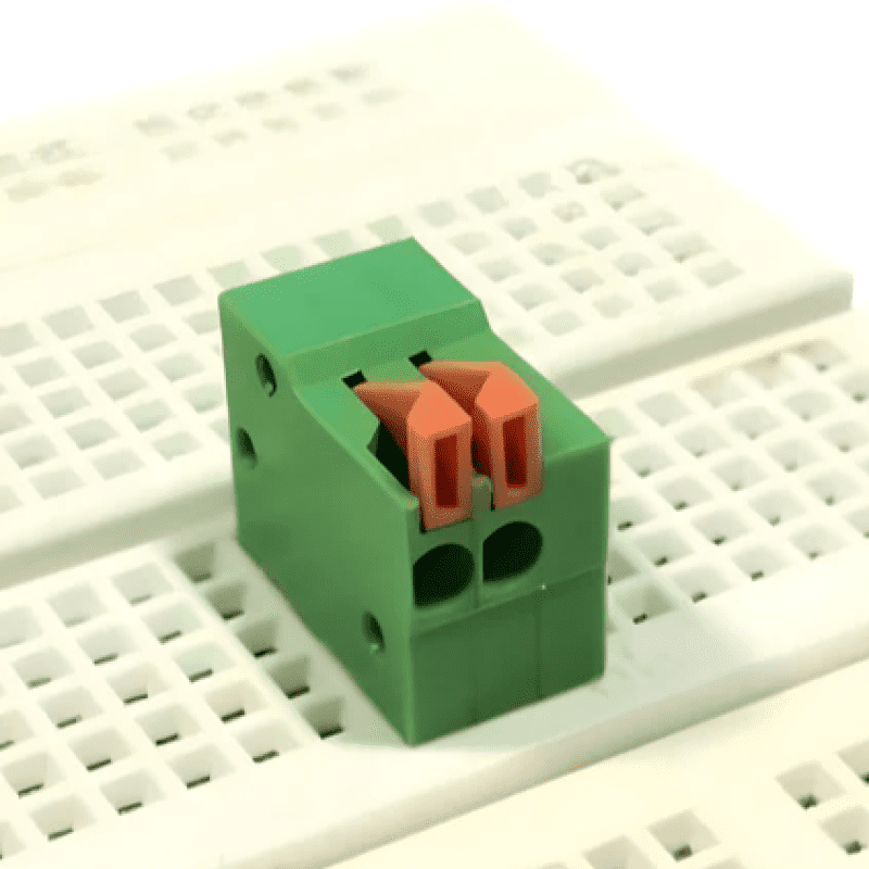 Spring Terminal 2 Ways (Side)