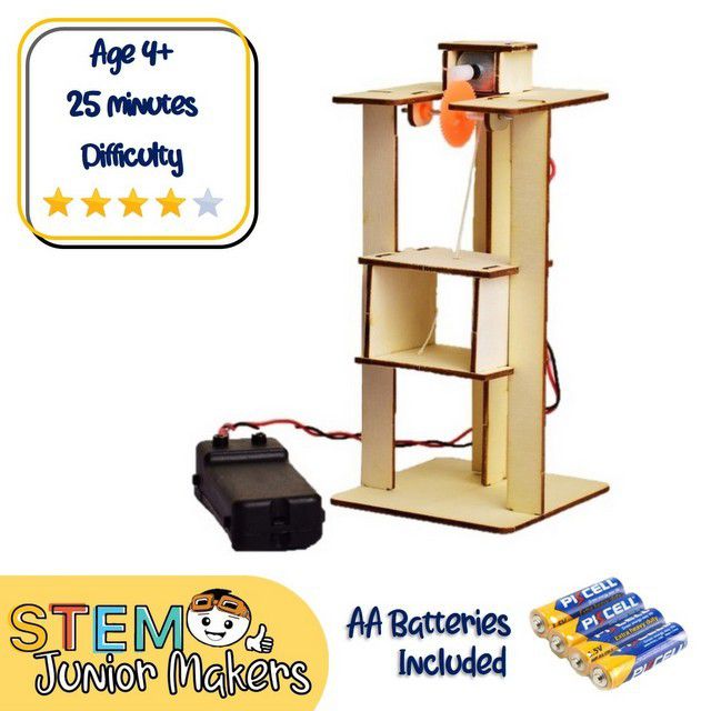 DIY Wooden Elevator STEM Kit