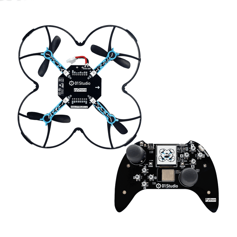 pyDrone - Programmable ESP32 Drone with Controller