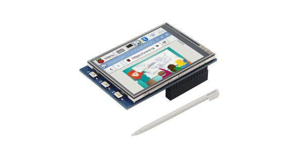 2.8 inch SPI Touch Screen Display with Buttons for Raspberry Pi