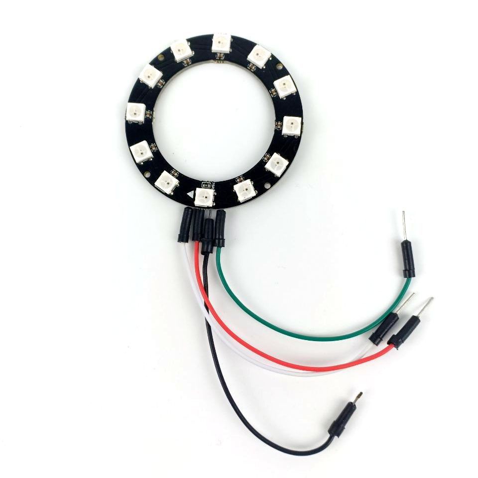 SK6812 Neopixel Compatible Addressable LED Ring - 12 LED