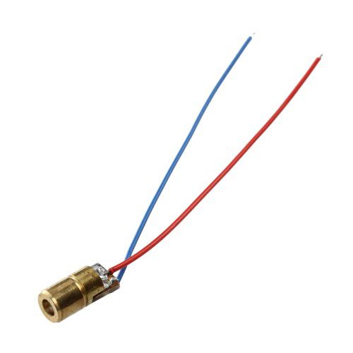 6mm Laser LED 650nm, 3V 5mW